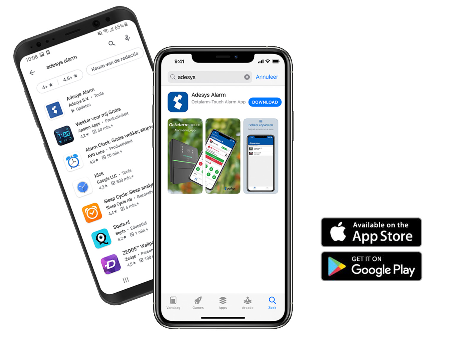 Adésys Alarm App