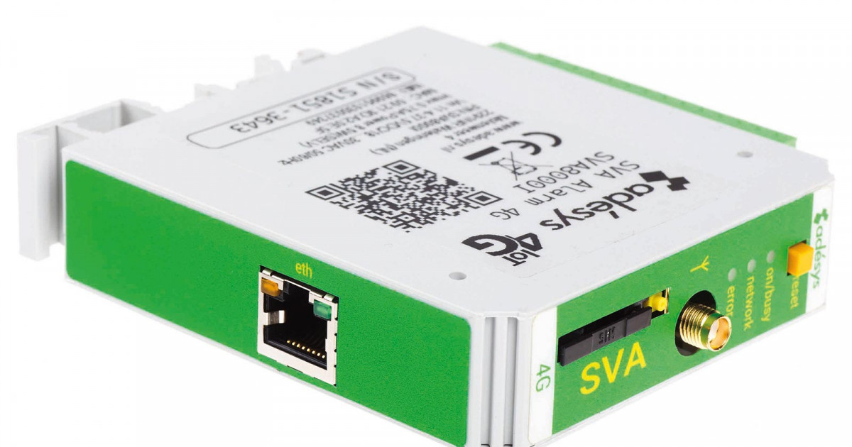 SVA-X74 semafonie alarmmelder met melding naar KPN semafoon